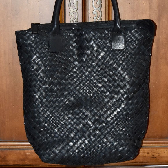 Falor | Bags | Falor Falorni Italia Leather Woven Hobotote Bag | Poshmark
